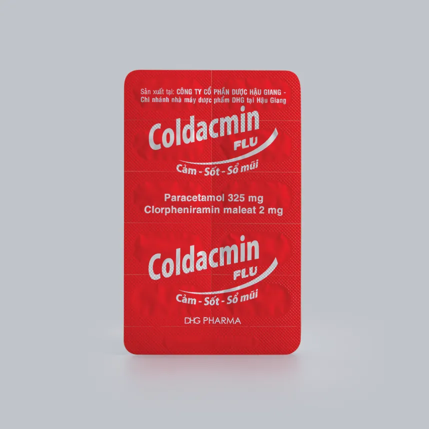 Coldacmin Flu - DHG Pharma
