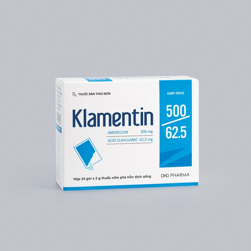 Klamentin 500/62.5 - DHG Pharma