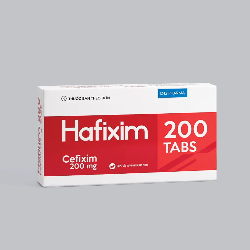 Hafixim 200 tabs - DHG Pharma