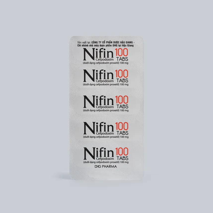 Nifin 100 Tabs - DHG Pharma