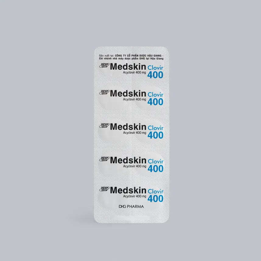 Medskin Clovir 400 - DHG Pharma