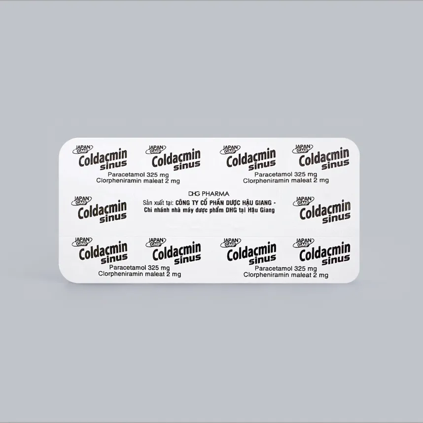 Coldacmin Sinus - DHG Pharma